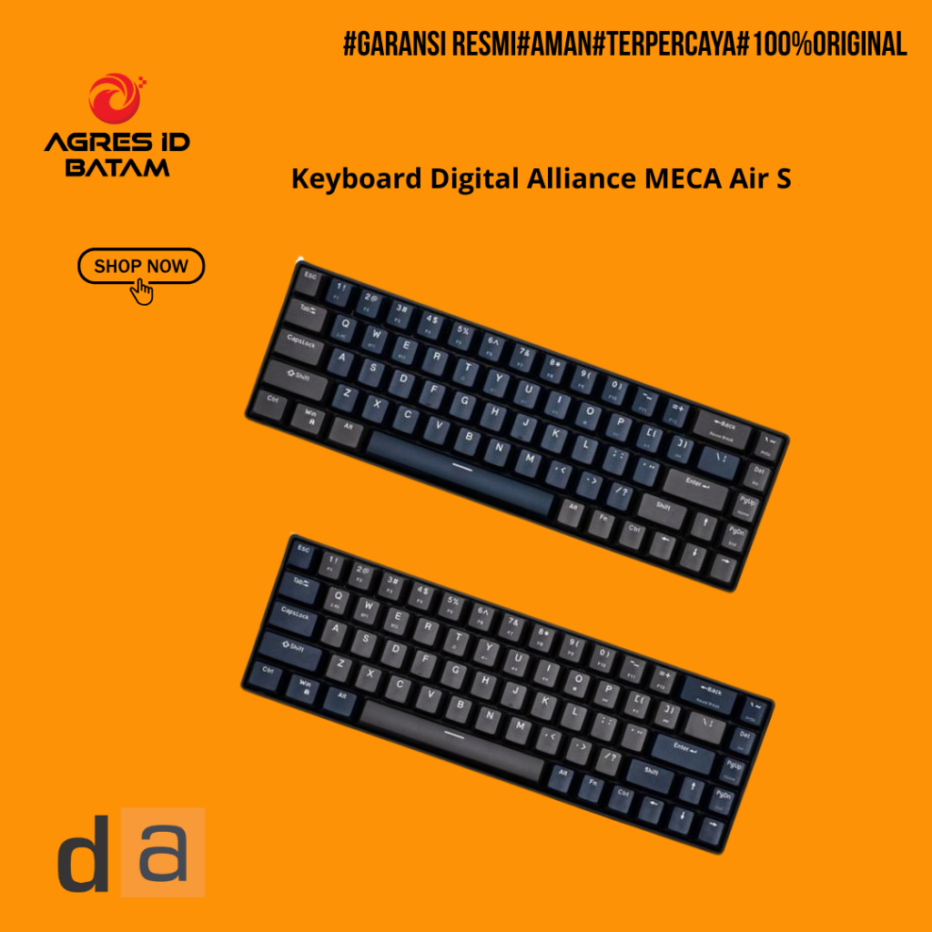 Jual Keyboard Gaming Digital Alliance Meca Air S Dual Mode Bluetooth ...