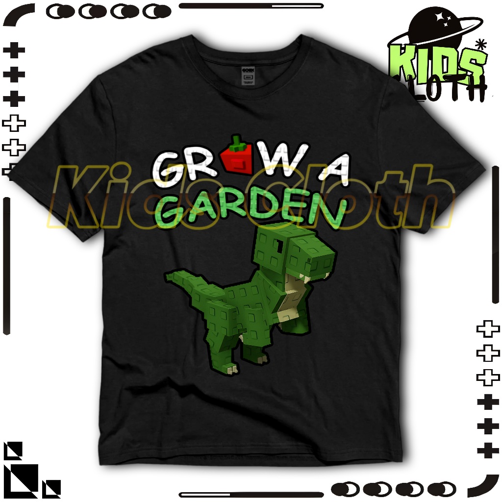 Jual BAJU ANAK GROW A GARDEN ROBLOX DINOSAURUS T-REX KAOS ANAK ANOMALI ...