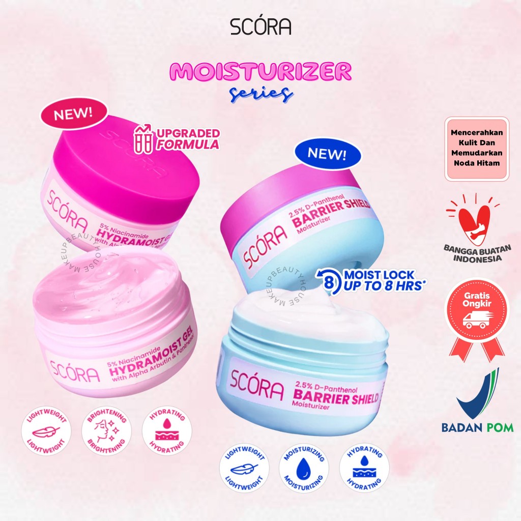 Jual SCORA 5% Niacinamide Hydramoist Gel 45ml | 2,5% D-Panthenol ...