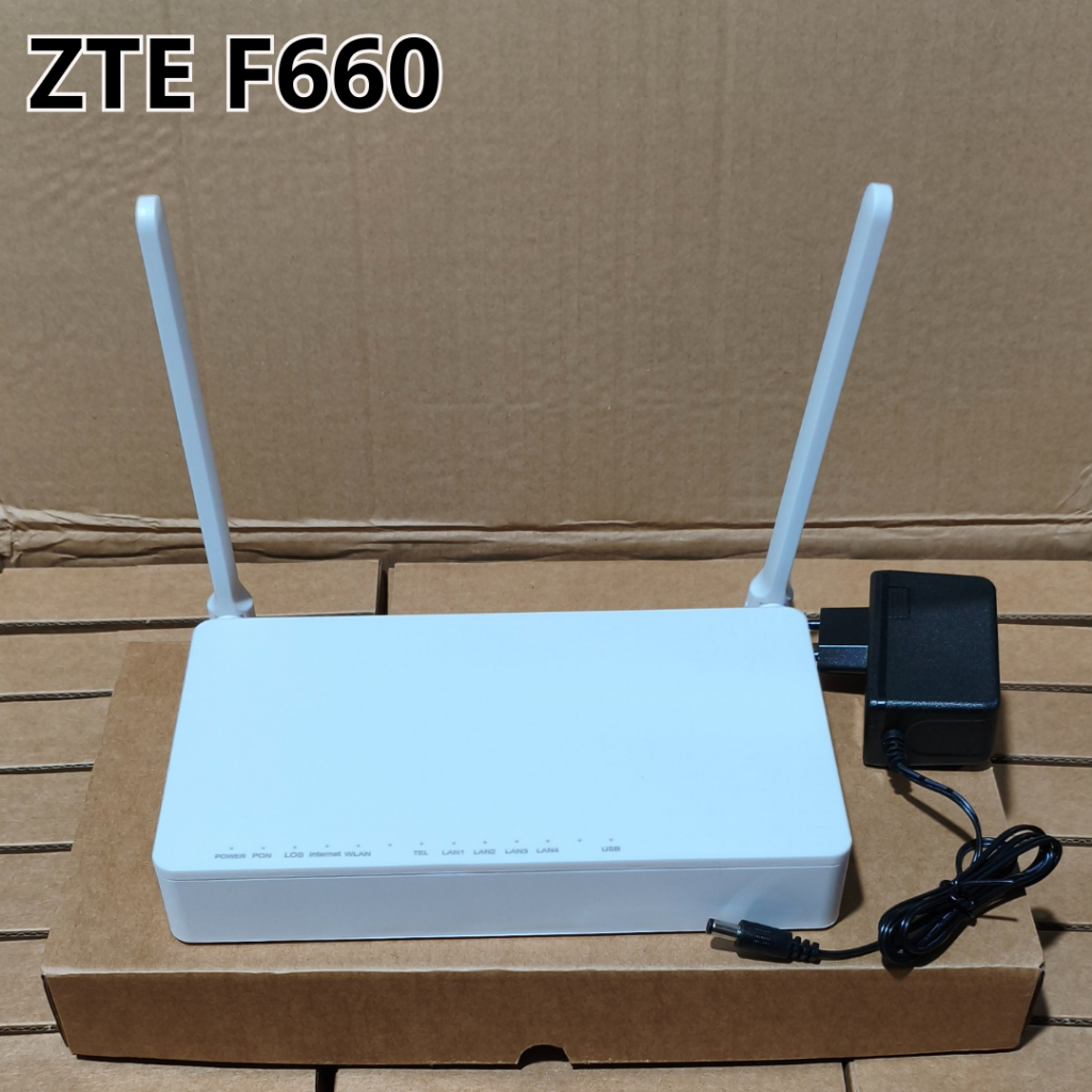 Jual ZTE F660 V6 GPON ONT Modem Support OMCI WiFi Kuat | Shopee Indonesia