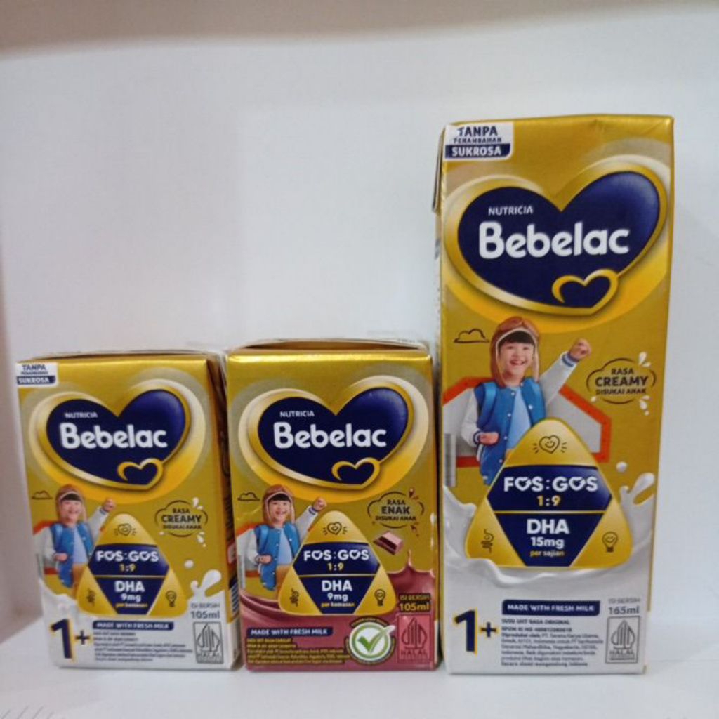 Jual BEBELAC SUSU UHT RASA ORIGINAL/COKLAT | Shopee Indonesia
