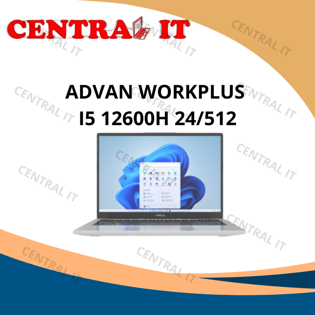 Jual Advan Workplus i5 12600H 24/512 Laptop Profesional Intel Core i5 ...