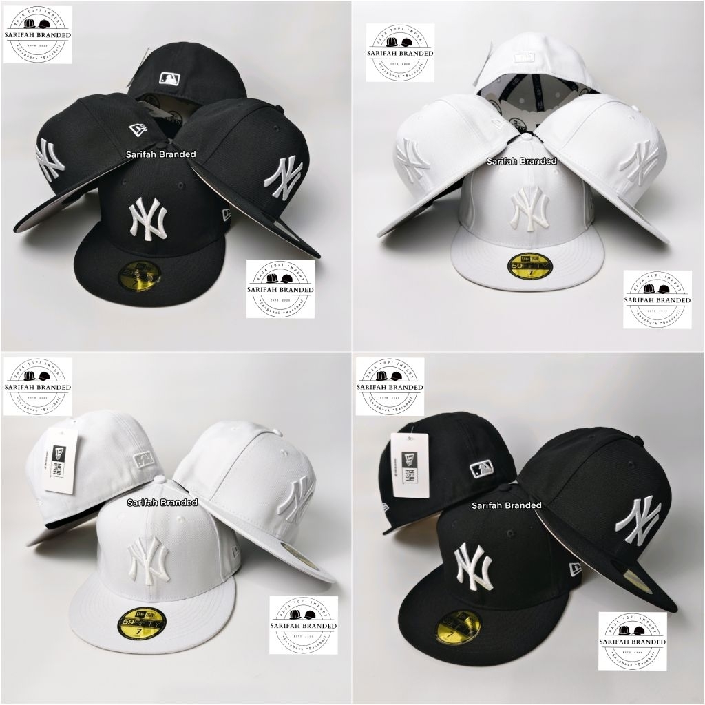 Jual Topi Build Up NY Basic/Polos Super AA+ Import - Topi Fitted Pria ...