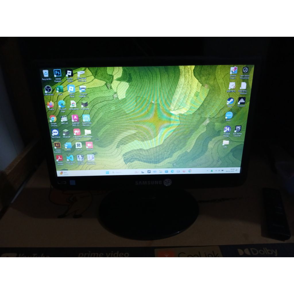 Jual Monitor LED SAMSUNG 16 inch wide screen kondisi normal | Shopee ...