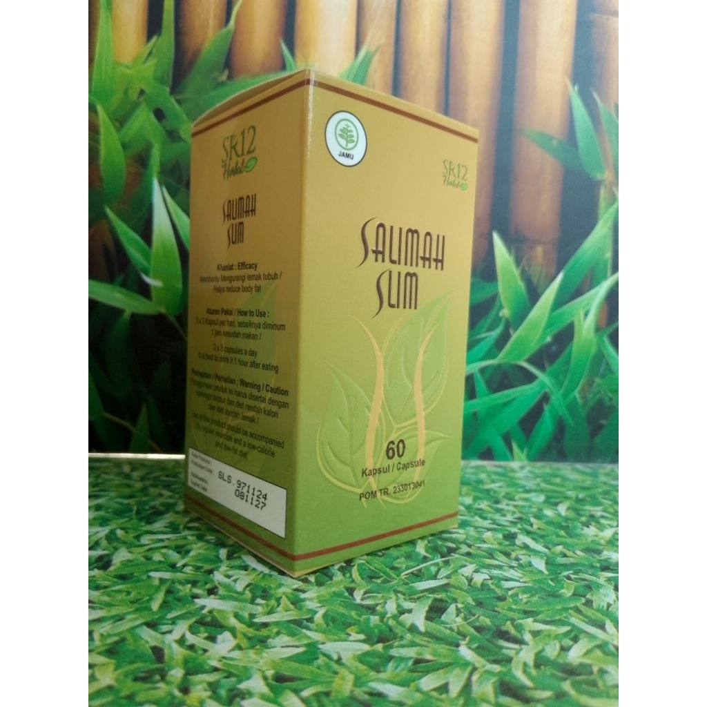 Jual SR12 Herbal Salimah Slim Obat pelangsing herbal 100% alami Obat ...