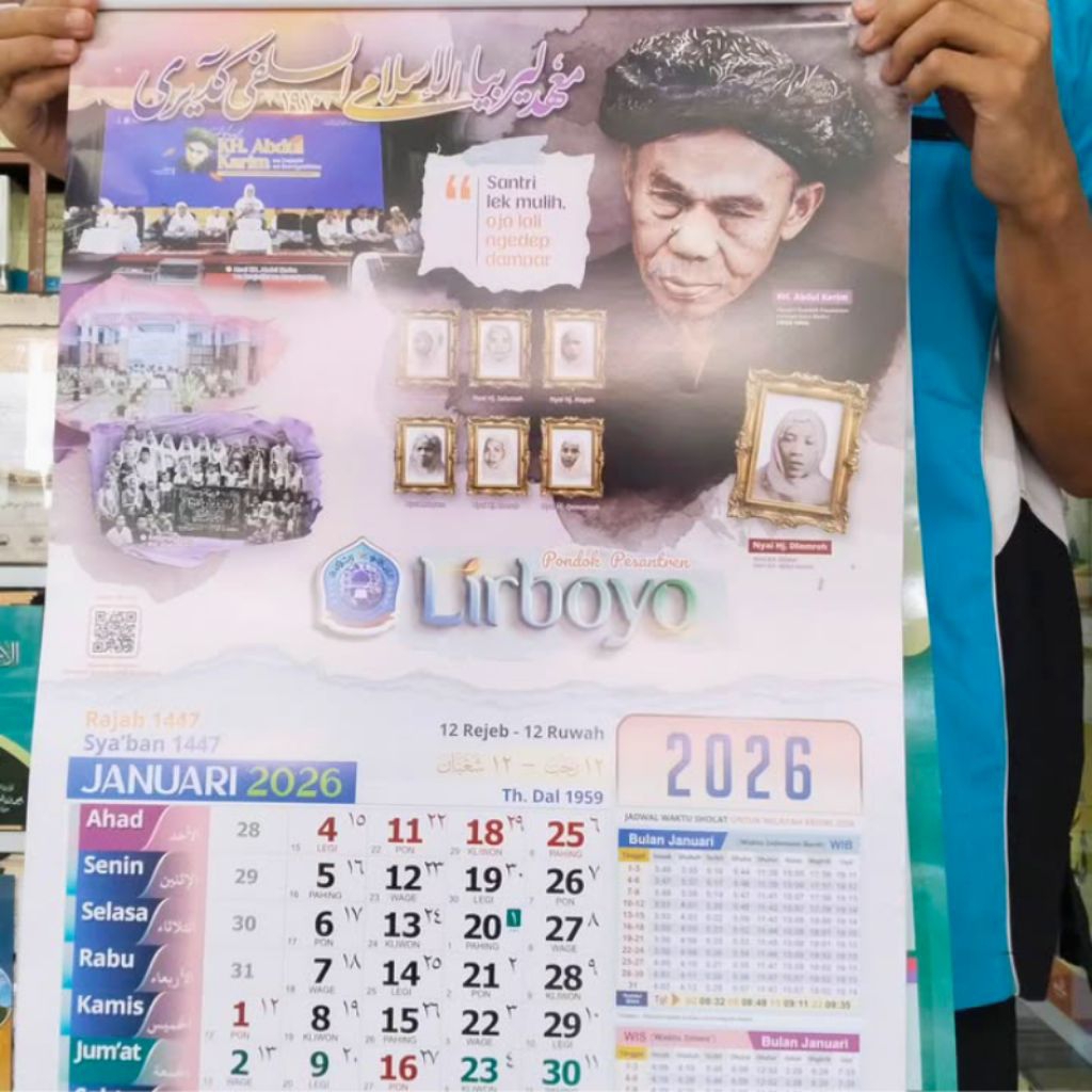 Jual KALENDER LIRBOYO 2026 | Shopee Indonesia