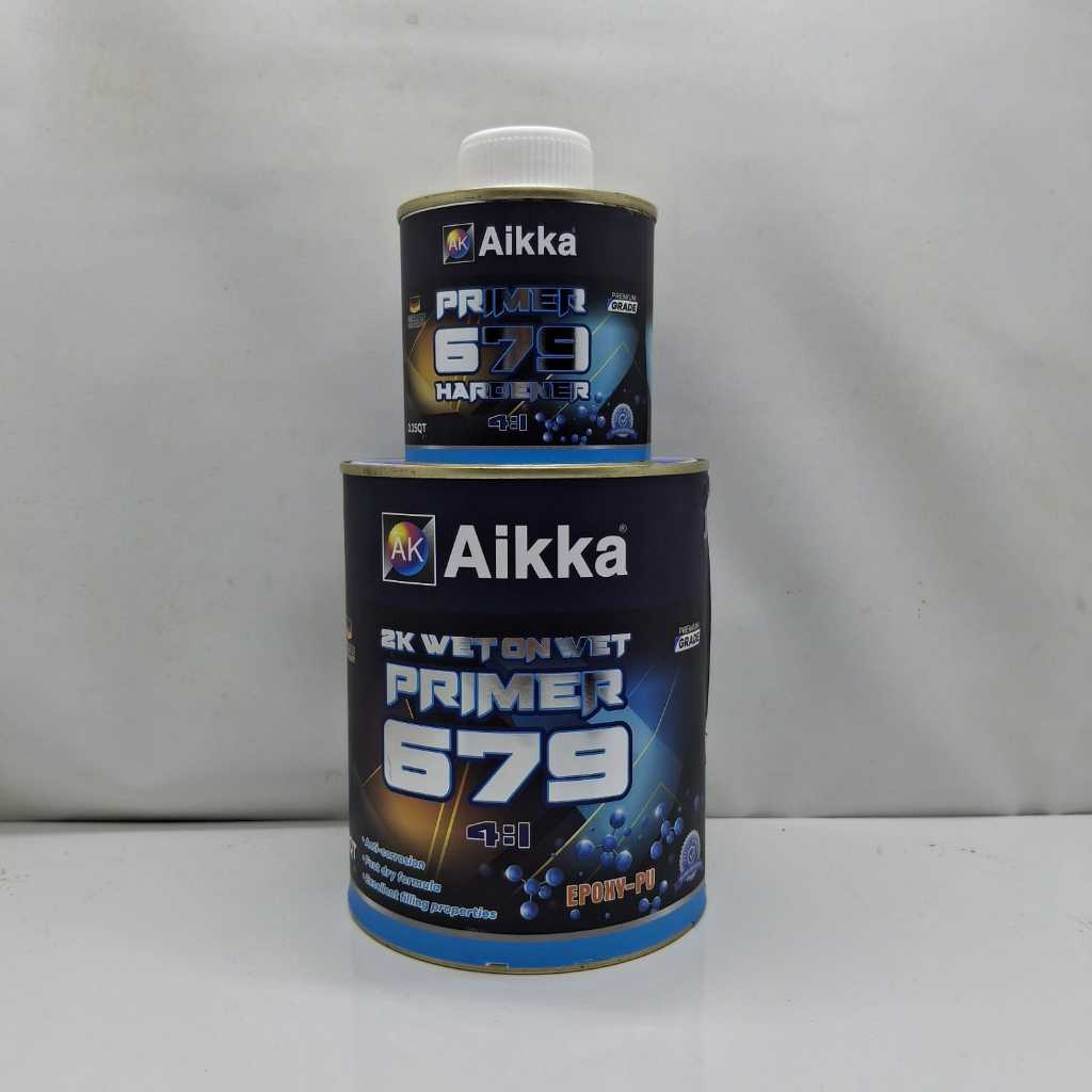 Jual AIKKA AK 679 Wet On Wet Primer Grey 4:1 1 QT + 0,25 QT Hardener ...