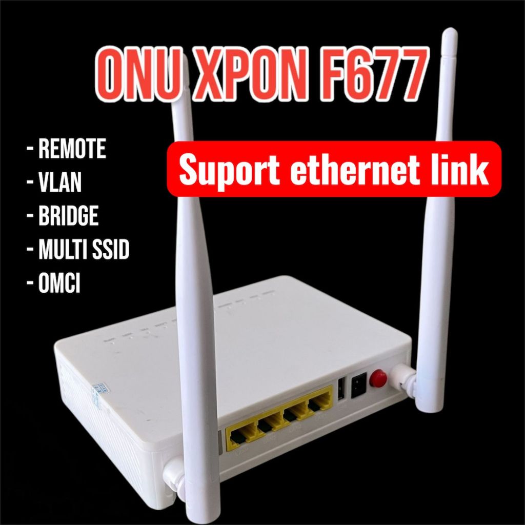 Jual MODEM ONU ONT ZTE F677V2 XPON EPON DAN GPON | Shopee Indonesia