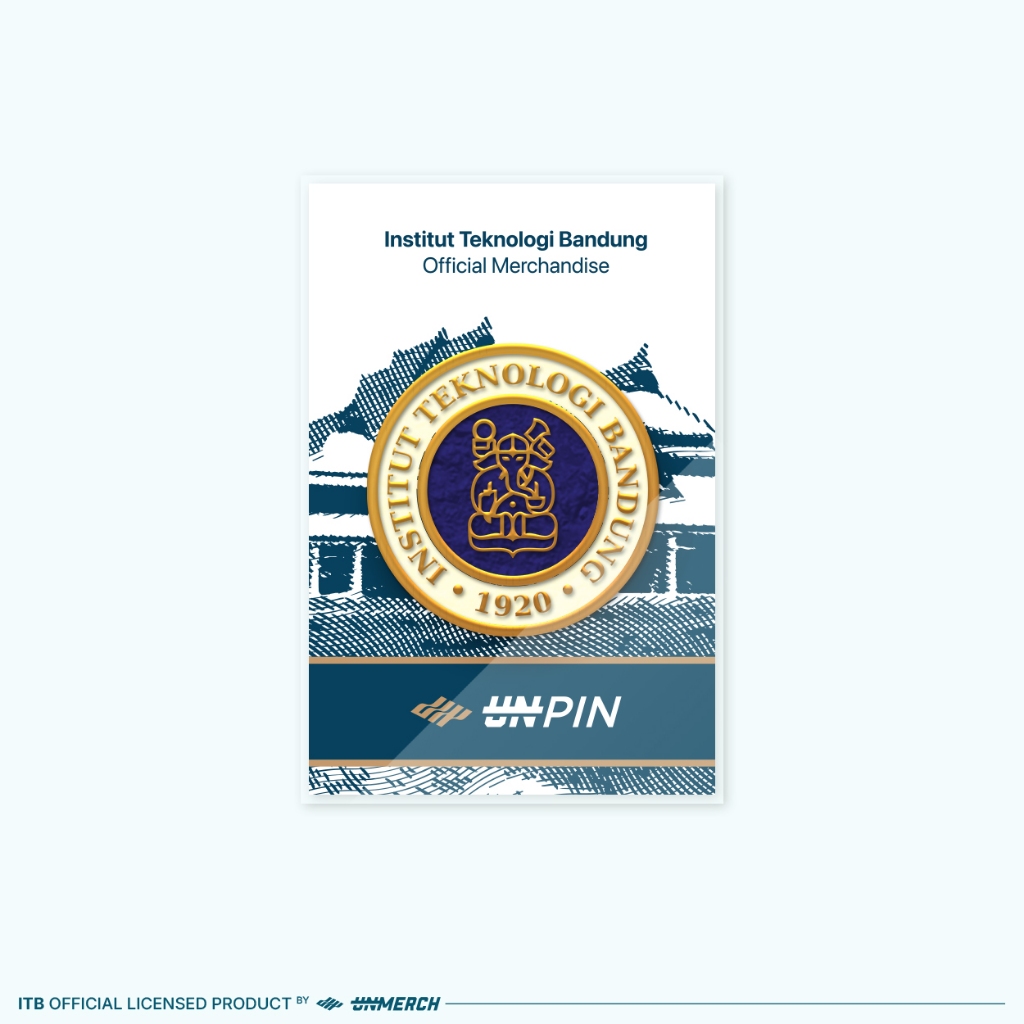 Jual Accessories ITB Official Lapel Pin ITB 1920 Gold | Shopee Indonesia