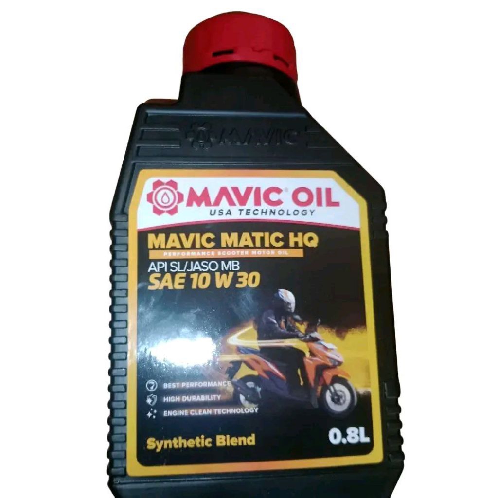 Jual MAVIC MATIC OIL 0,8L OLI MESIN MATIC 10W-30 800ml | Shopee Indonesia