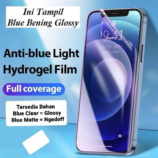 Jual Hydrogel Blue ZTE NUBIA 6R / NUBIA 5S / NUBIA 7S PRO / NUBIA 6S ...