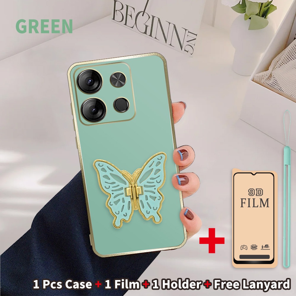 Jual 3 in 1 Soft Case Tecno Spark Go 2023 Pop 7 Pro Pop 7 BF7 BF7n BF7h ...