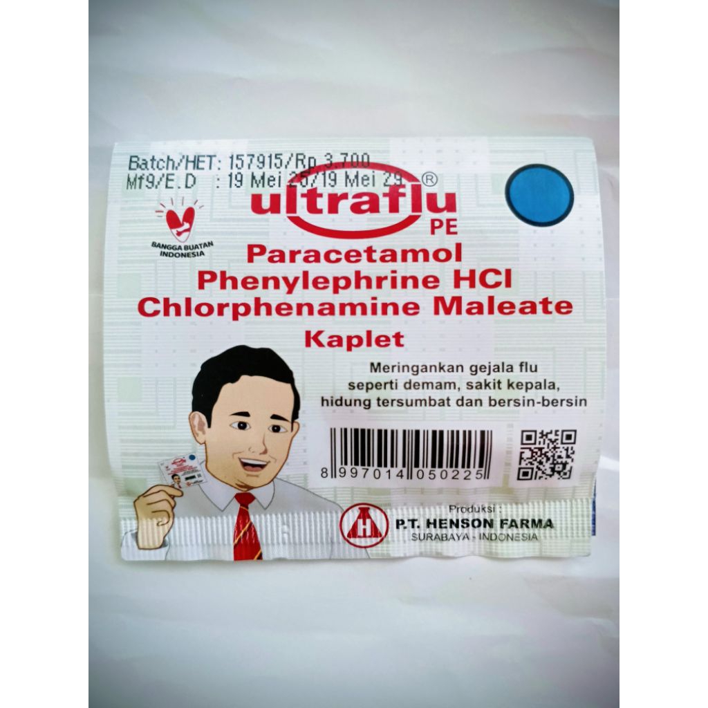 Jual ULTRAFLU PE 1LBR (4KAPLET) | Shopee Indonesia