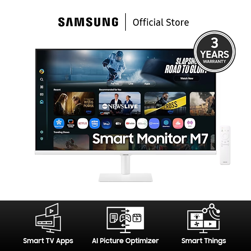 Jual Samsung Smart Monitor 32" M7 M70F 4K Samsung Vision AI ...