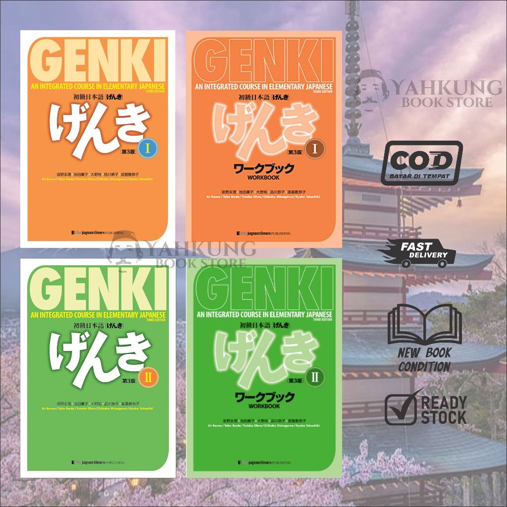 Jual Genki An Integrated Course in Elementary Japanese Textbook ...