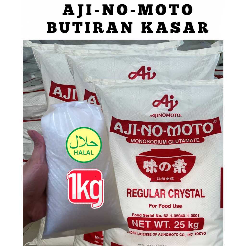 Jual AJINOMOTO - PENYEDAP RASA UMAMI ASLI MURNI 1 KG | Shopee Indonesia