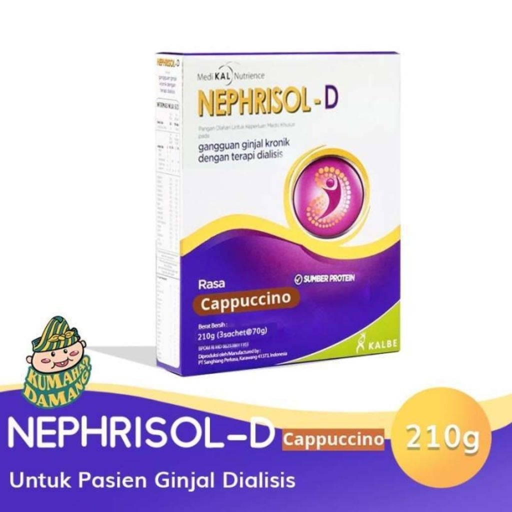 Jual Nephrisol D - Susu Bubuk Nutrisi Khusus untuk Pasien Dialisis ...