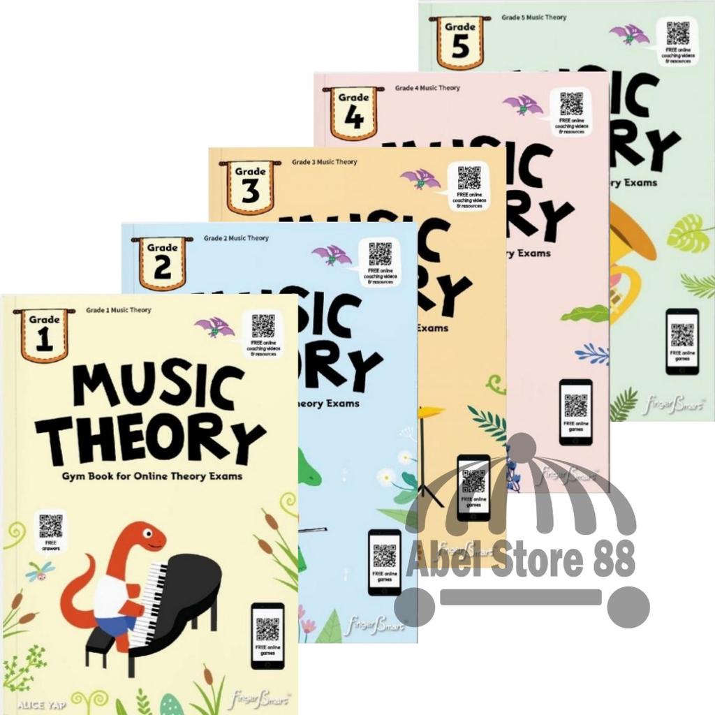 Jual Music Theory Gym Book Grade 1/2/3/4/5 Online Exam Finger Smart ...