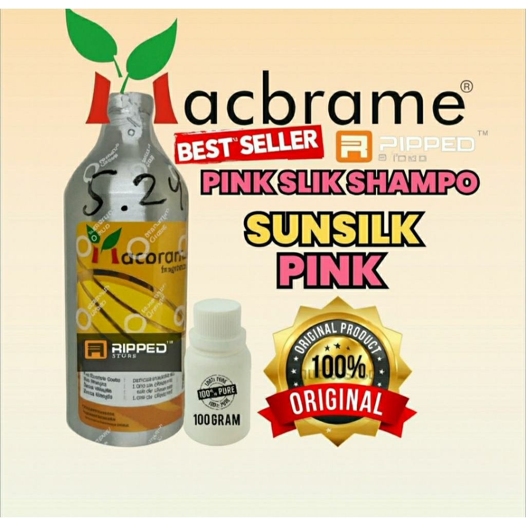 Jual (100ML) PINK SLIK SHAMPO INSPIRED AROMA SUNSILK PINK BY MACBRAME ...
