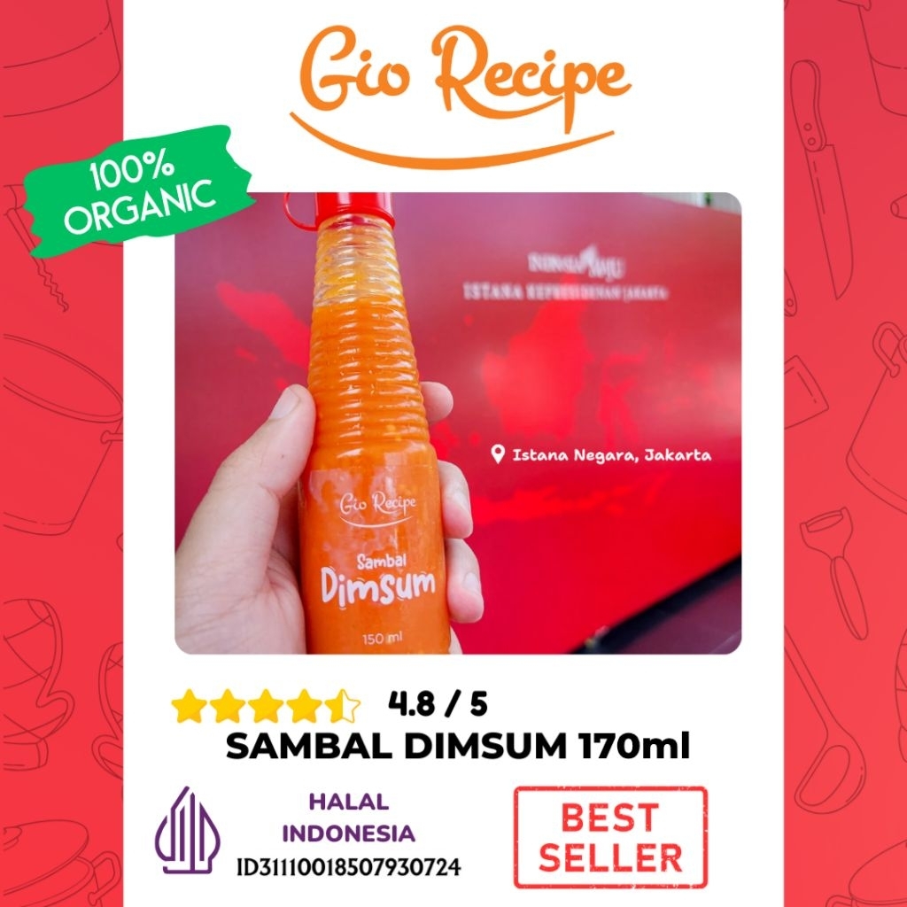 Jual Gio Recipe Sambal Dimsum Pedas | Shopee Indonesia