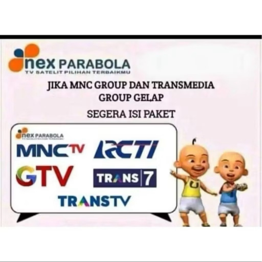 Jual NEW PROMO PAKET NEX Parabola/MATRIX TV Paket Basic + Kids 30HARI ...