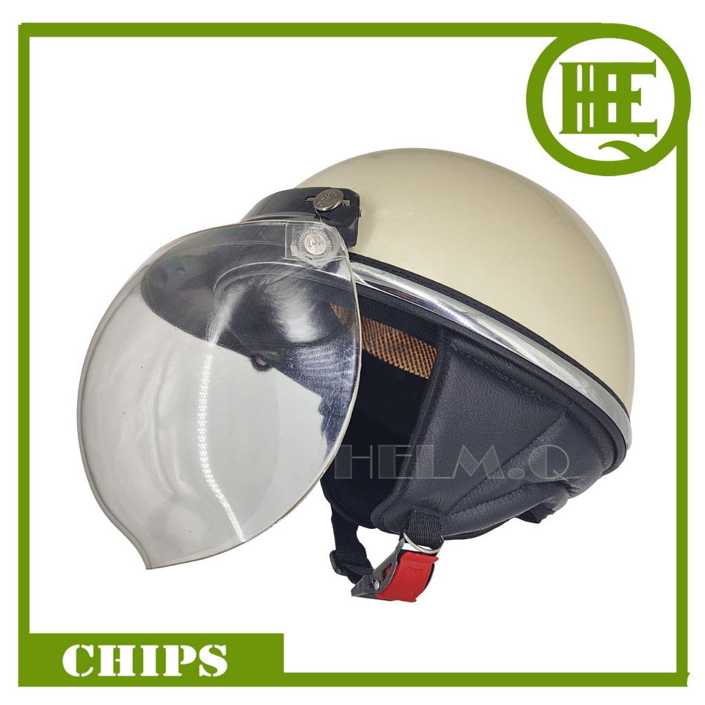 Jual CH2 Helm LIS KROM Dewasa Busa Tebal Finishing Rapih Desain Simple ...