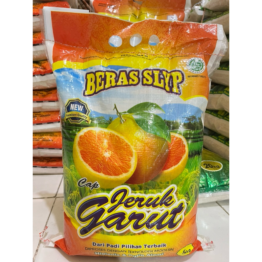 Jual Beras Jeruk Garut Pulen Kemasan Terbaru 5kg, 10 kg, & 20kg (100% ...