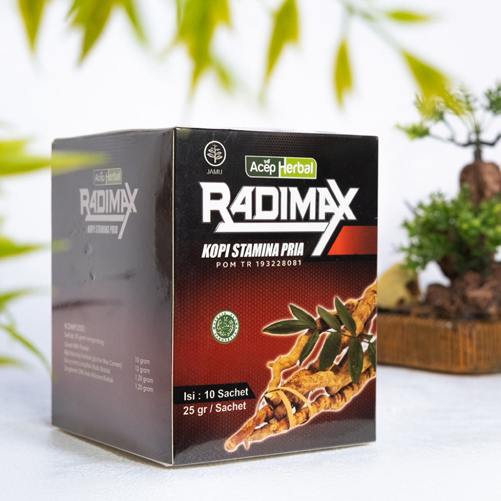 Jual Radimax Kopi Stamina Pria Kuat Tahan Lama Aman di Lambung – 1 Box ...