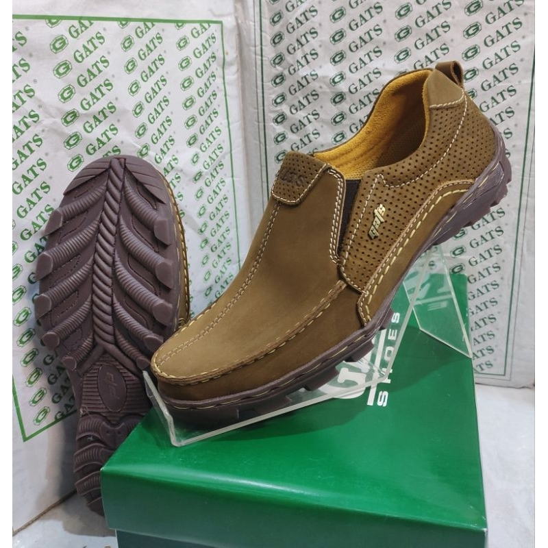 Jual Sepatu Casual Gats To-2205 Leather 0riginal - Sepatu Formal Pria ...
