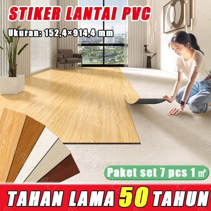 Jual Lantai vynil kayu Vinyl lantai stiker Upgrade baru Lantai kayu ...