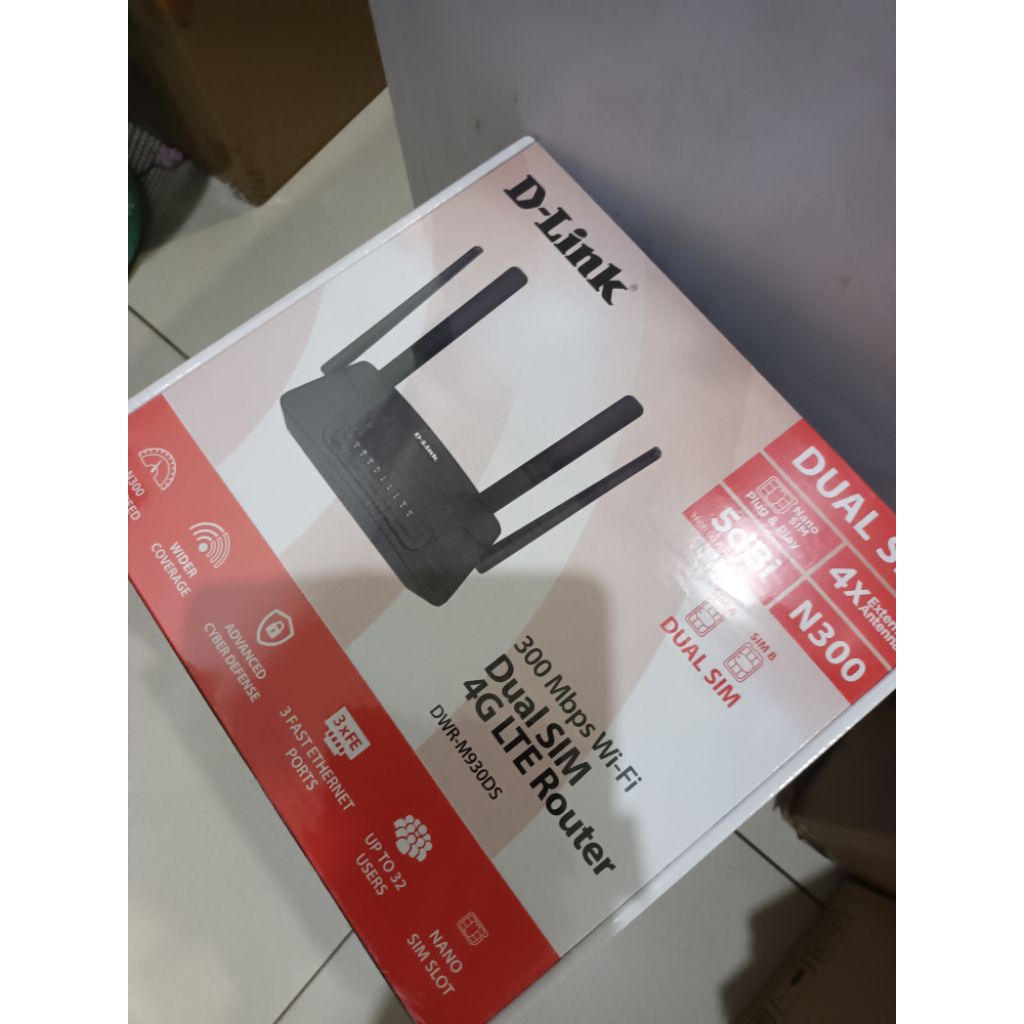 Jual D-Link DWR-M920 N300 4G LTE Modem Router | Shopee Indonesia