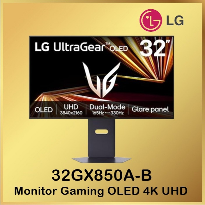 Jual Monitor LG UltraGear 32" 32GX850A-B GX8 Monitor Gaming OLED 4K UHD ...