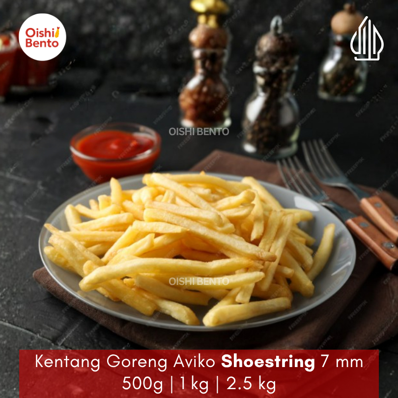 Jual Kentang Goreng Aviko Murah Halal | Shoestring | Straight Cut ...