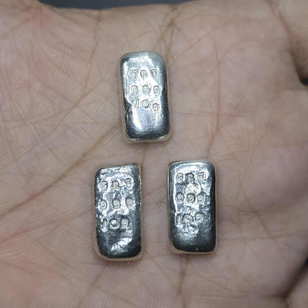 Jual perak batangan 10 gram 99,9% grt | Shopee Indonesia
