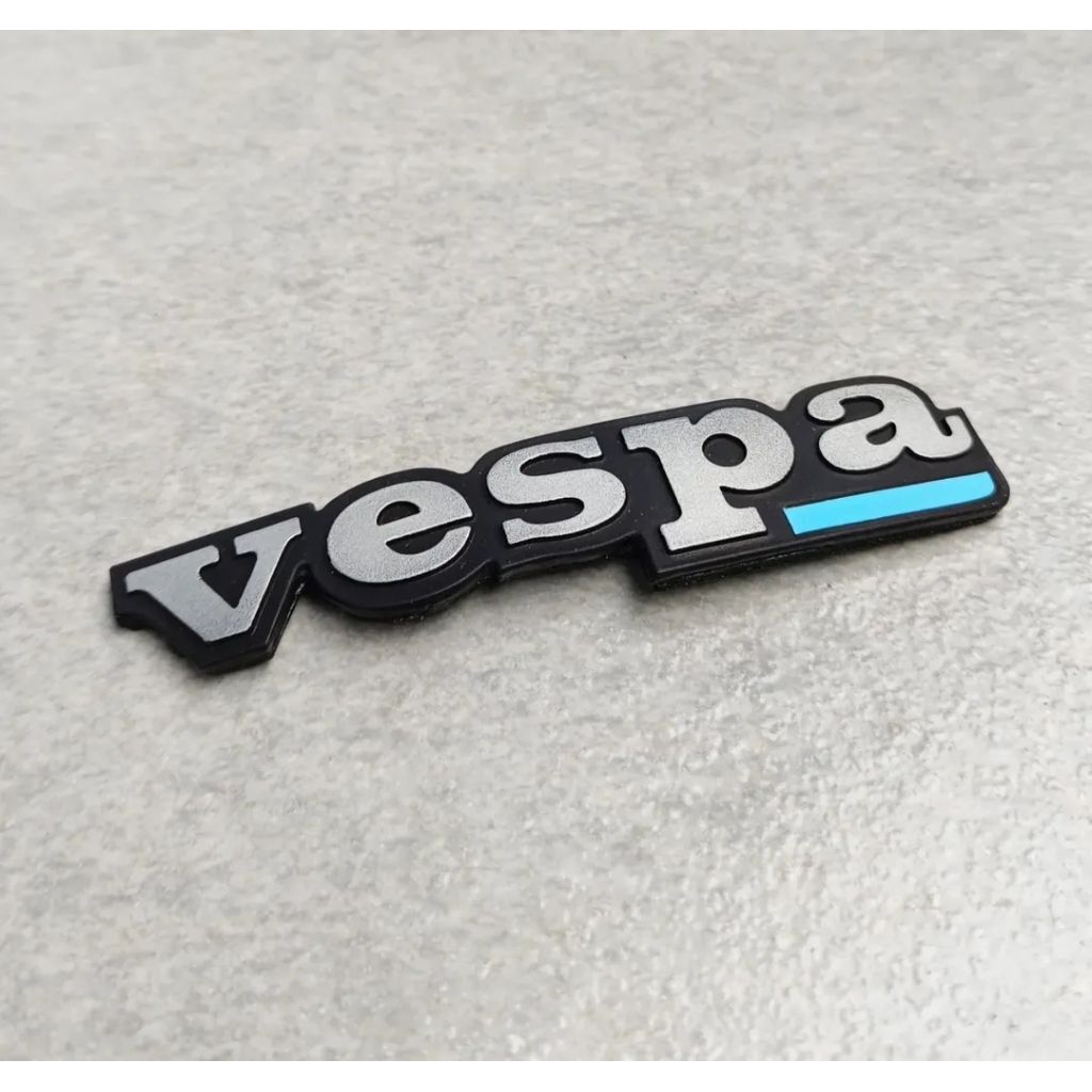 Jual emblem layar tulisan vespa replika sip model pk excel exclusive ...