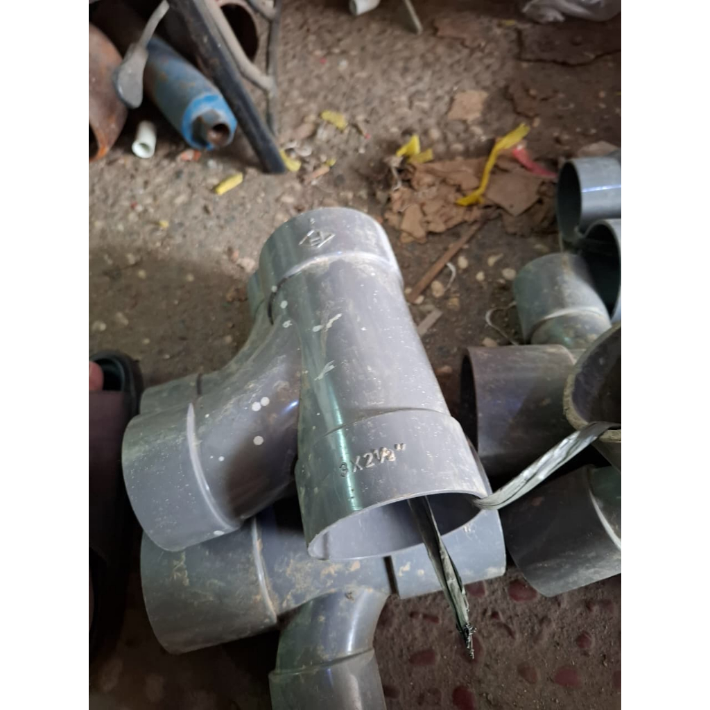 Jual Tee Way PVC AW Deg 90 Derajat Rucika | Ukuran 3 x 2 1/2 Inch ...