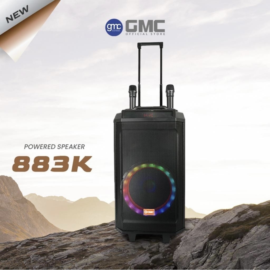 Jual SPEAKER GMC 883K FREE MIC 2PCS | Shopee Indonesia