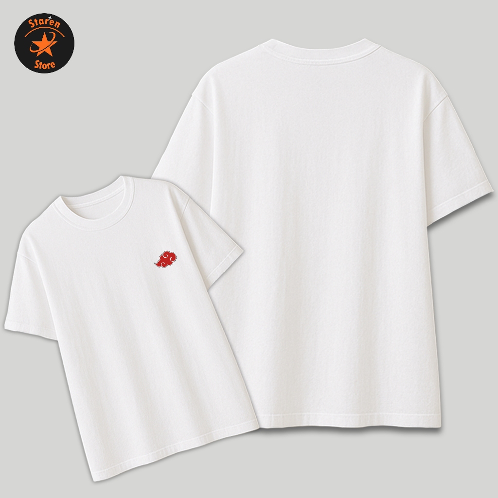 Jual Baju Kaos Anime Naruto Shippuden Akatsuki Logo Lucu Imut Cool Cute ...