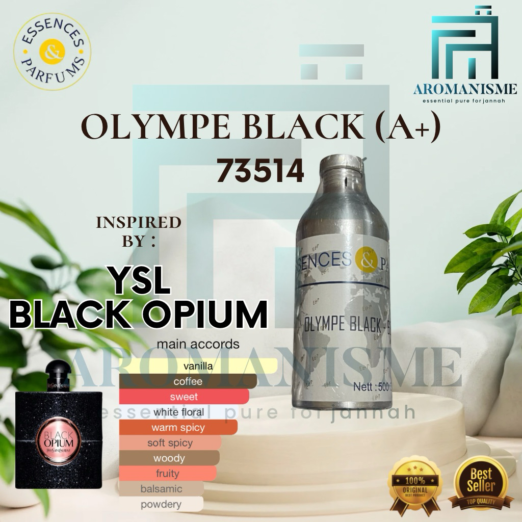 Jual Bibit Black Opium Essences Olympe Black A+ 50ml / 100ml | Shopee ...