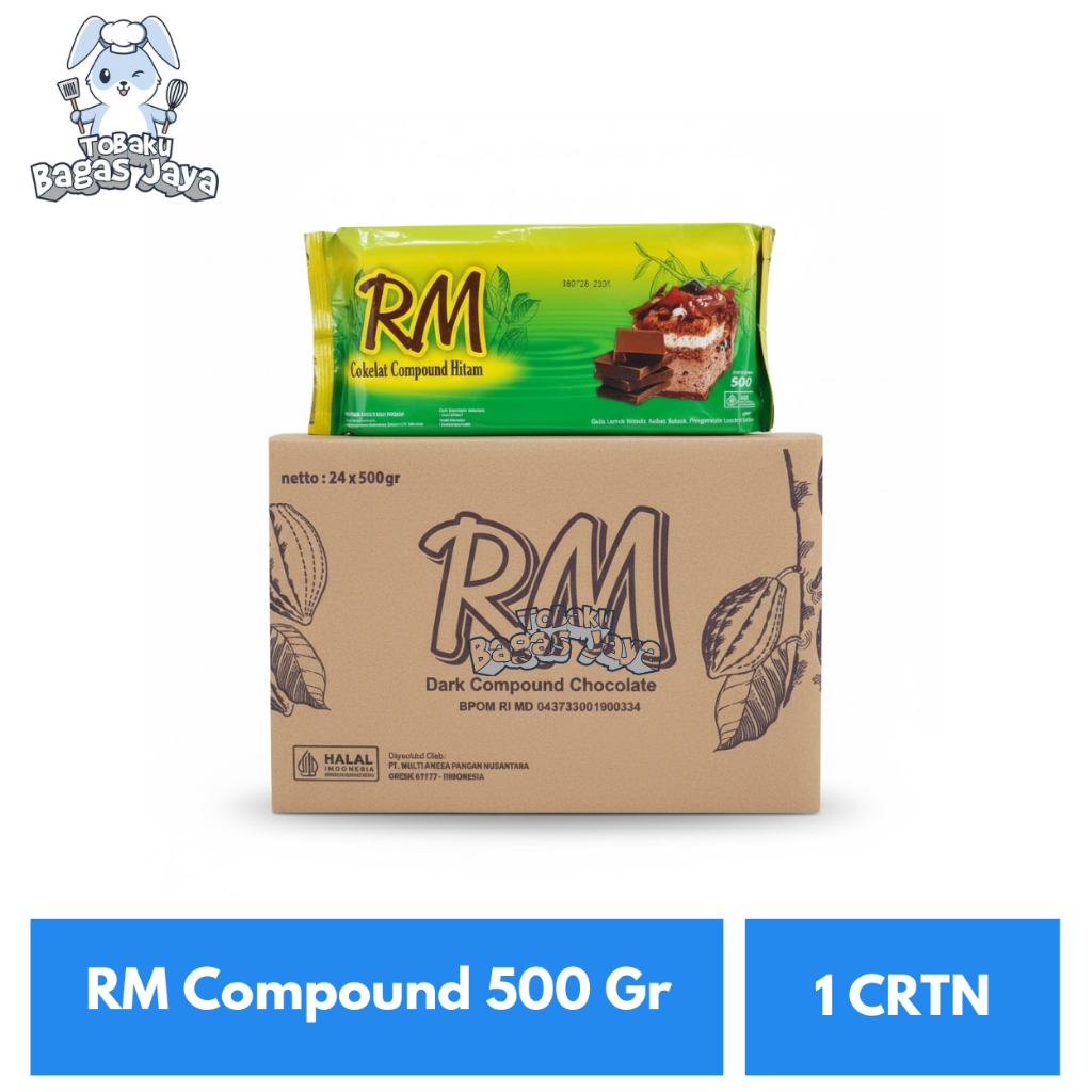 Jual RM Compound Chocolate 500 Gram (1 Karton) | Shopee Indonesia