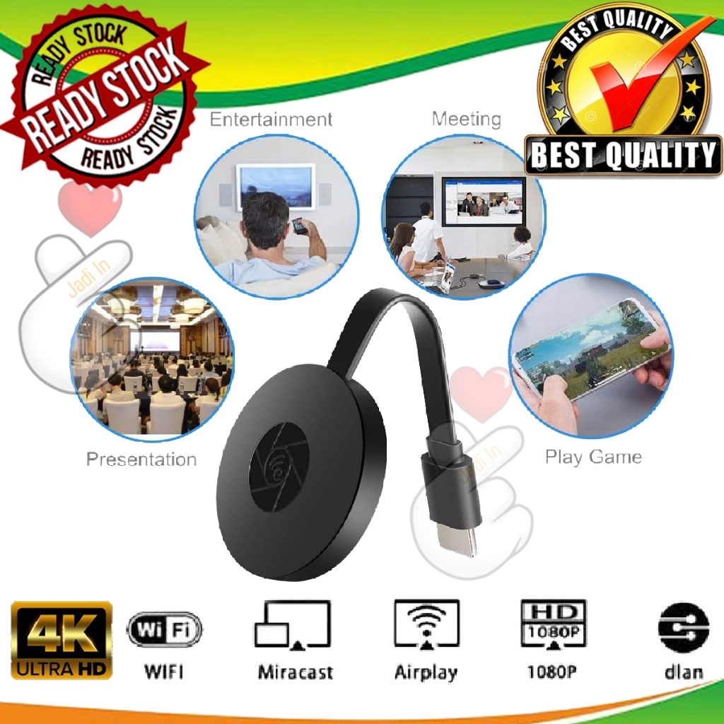 Jual gurawanshop CHROMECAST TV STREAMING 4K STREAMING HDMI GOOGLE ...