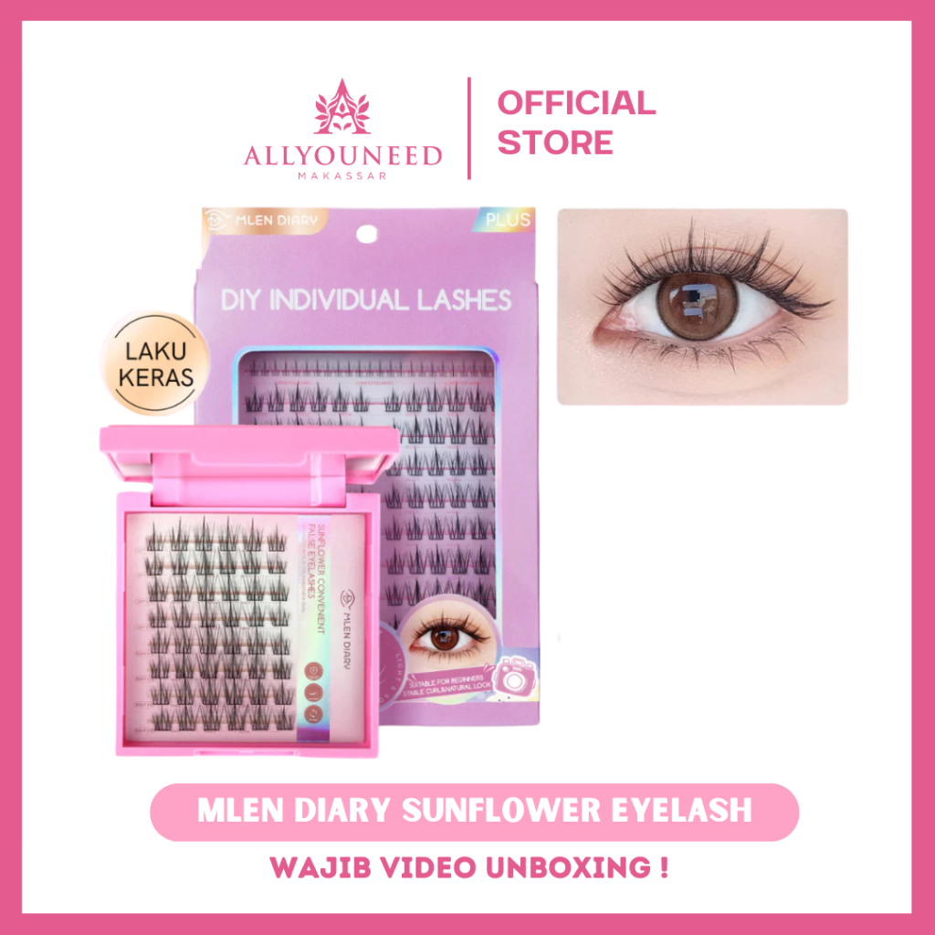 Jual MLEN DIARY Sunflower Eyelash | Shopee Indonesia