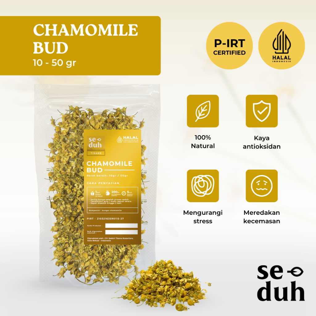 Jual SEDUH TEA & TISANE | Teh Bunga Kamomil / Chamomile Bud Tea ...