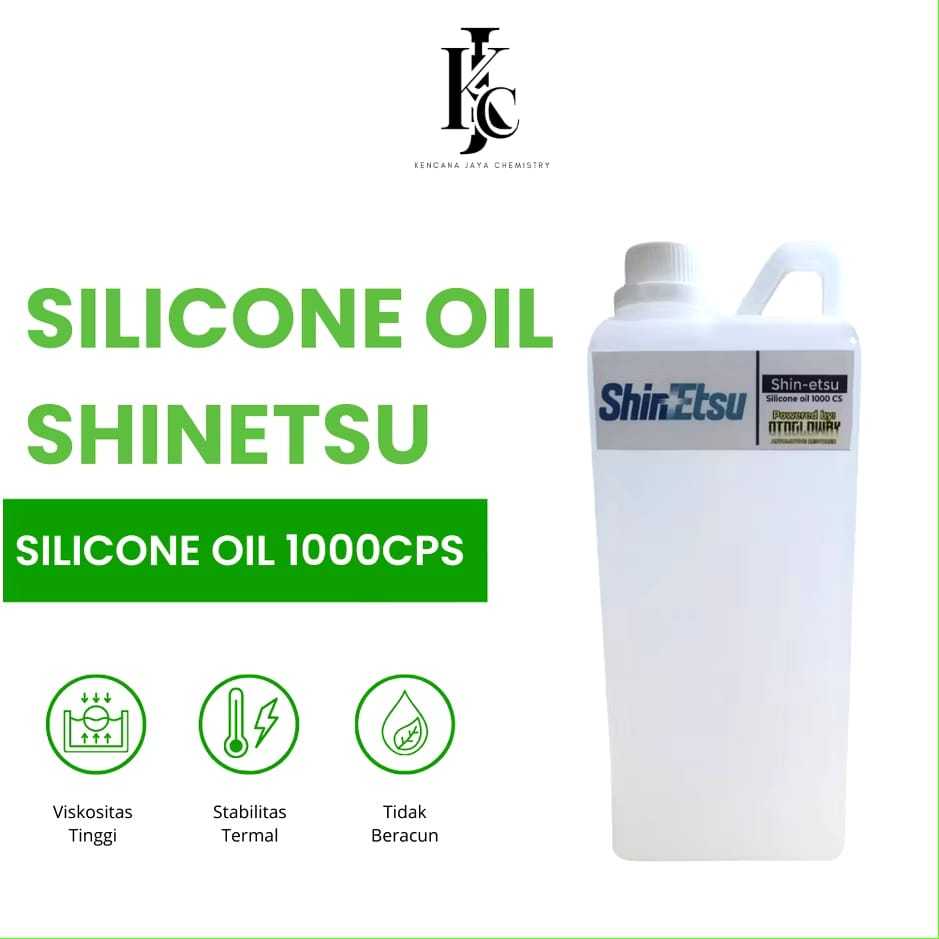 Jual Silicon oil Silikon oil shinetsu 1000cps 1 Liter | Shopee Indonesia