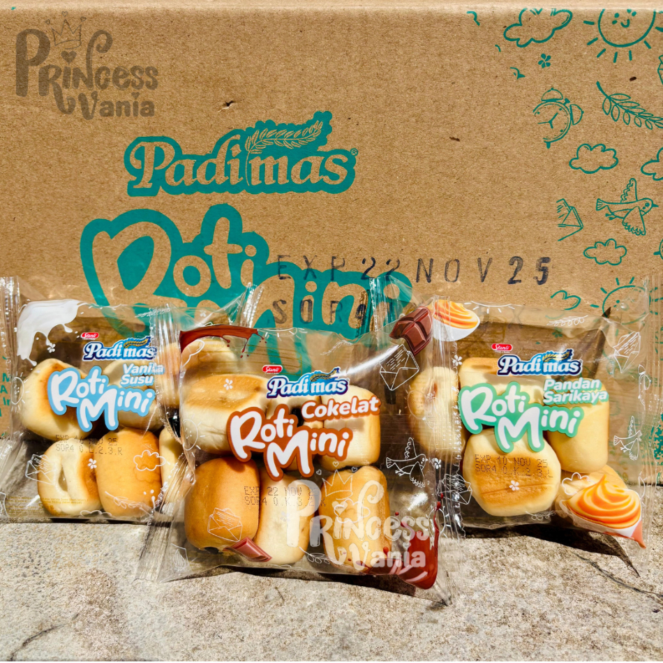 Jual GROSIR PADIMAS ROTI MINI 1 DUS ISI 60PCS STANLI | Shopee Indonesia