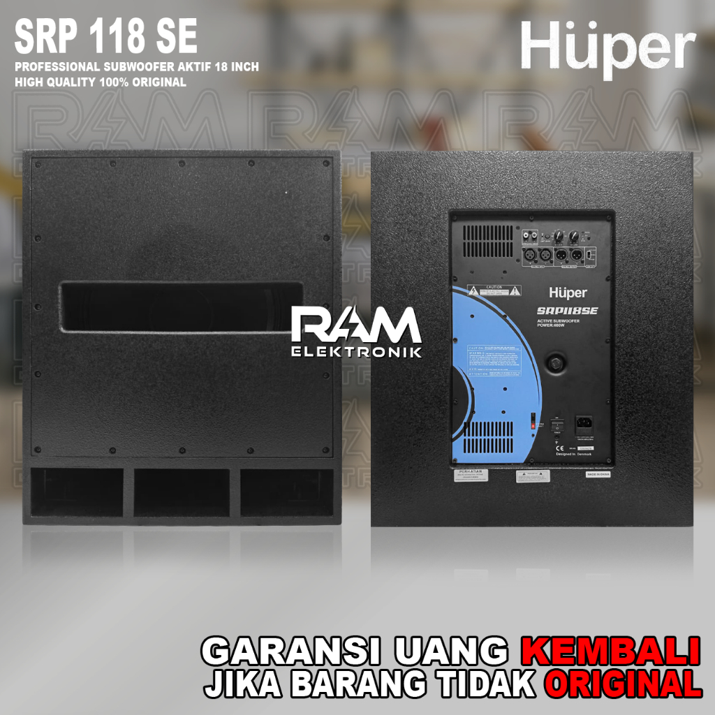 Jual Subwoofer Aktif 18 Inch HUPER SRP 118 | SRP118 | SRP118SE | SRP 118 SE Original Harga 1 ...