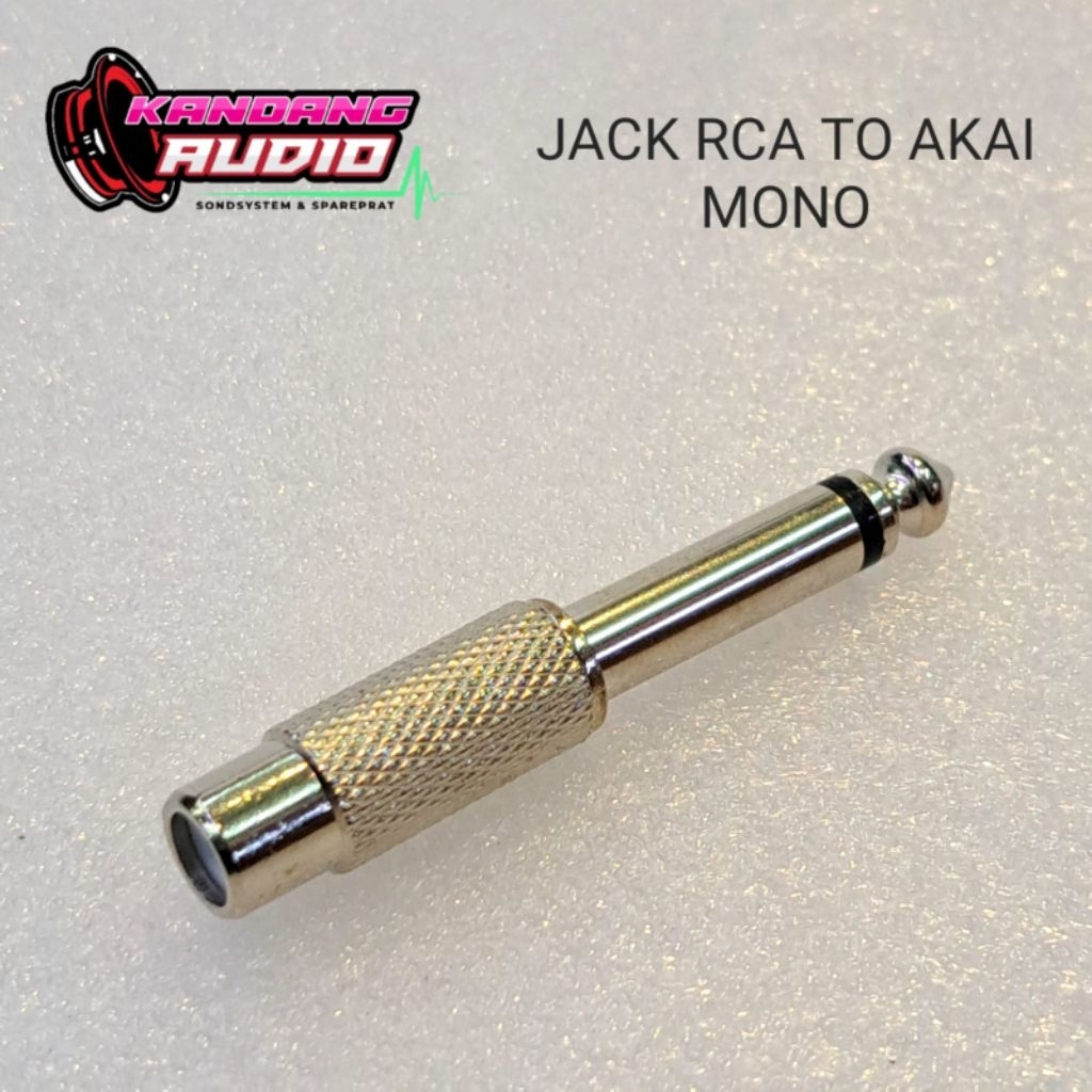 Jual JACK RCA TO AKAI MONO JACK RCA KE JACK MIC MONO | Shopee Indonesia