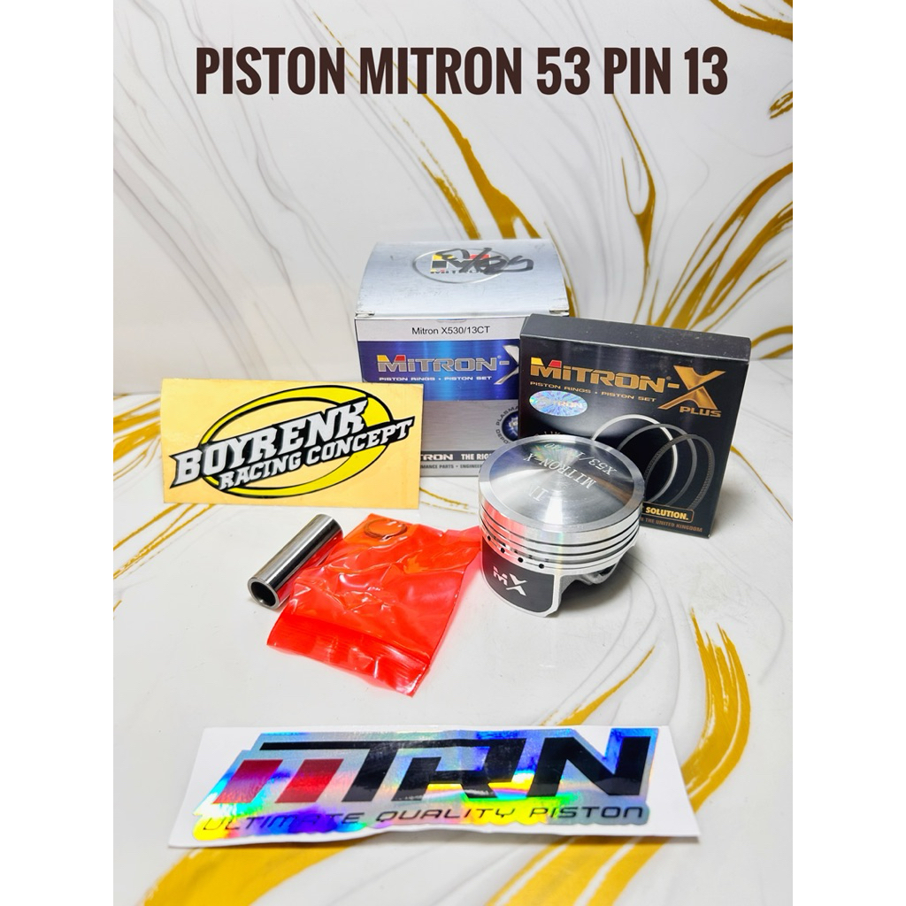Jual PISTON KIT MITRON X CUSTOM DOME DIAMETER 50-62 PEN 13 - BOYRENK ...