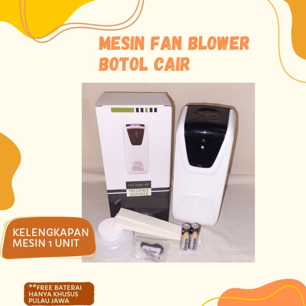 Jual Mesin Parfun Fan Blower Kipas| Dispenser Pengharum Botol Cair ...