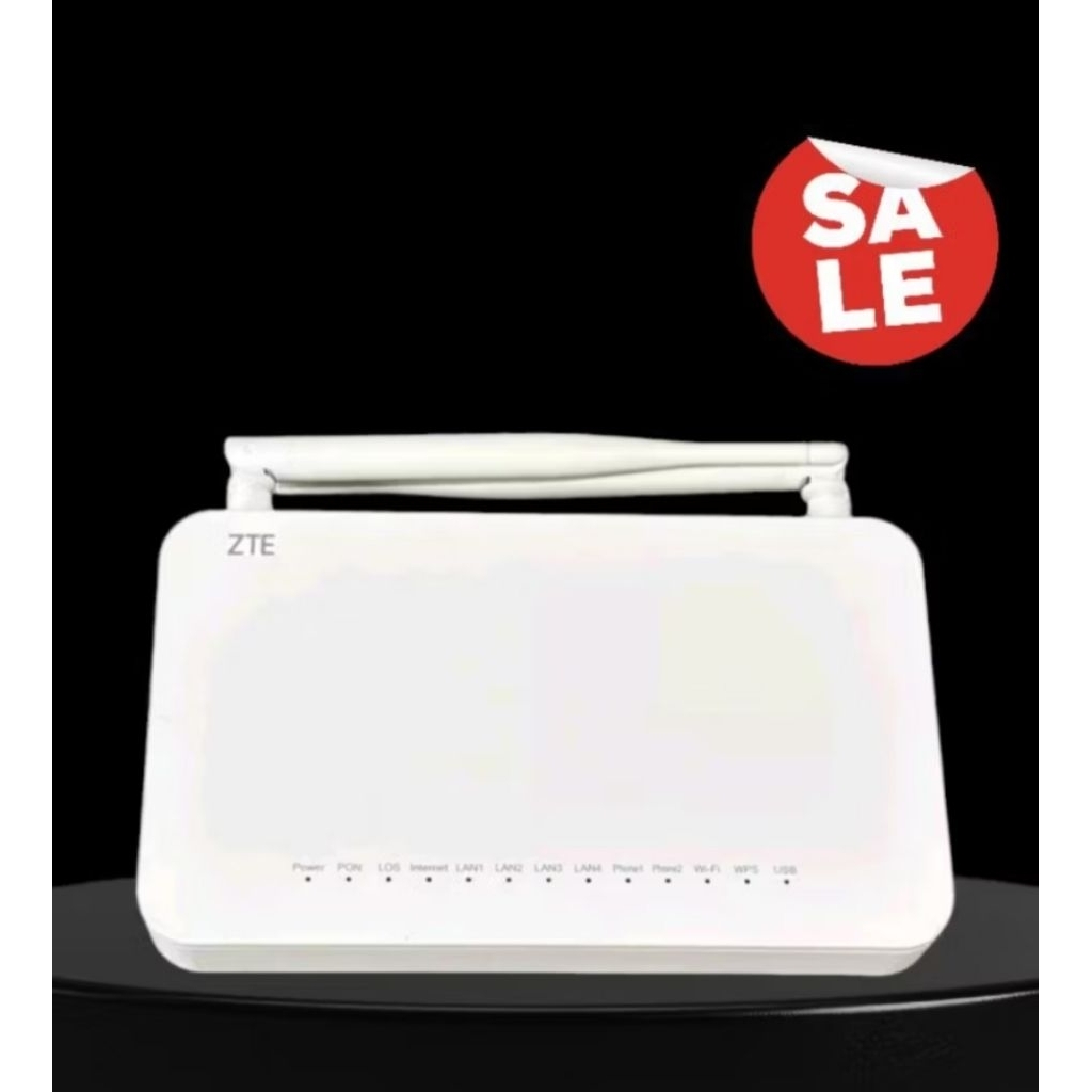 Jual ONT ZTE F609 V3 GPON Unit Plus Adaptor | Shopee Indonesia